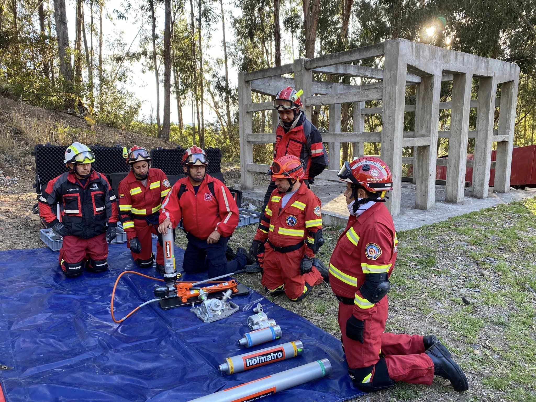 Formaciòn – BCBVC – Bomberos Cuenca