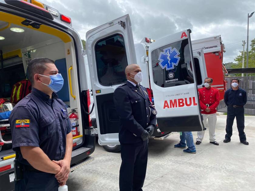 Vehiculos Ambulancia – BCBVC – Bomberos Cuenca