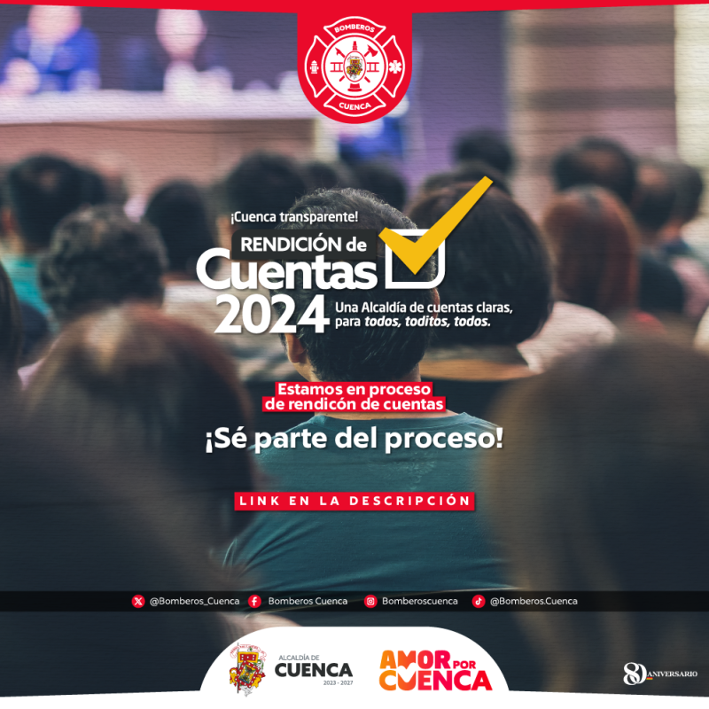 Encuesta Rendición Cuentas – BCBVC – Bomberos Cuenca